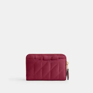 COACH OUTLET Essential Small Zip Around Card Case With Pillow Quilting
