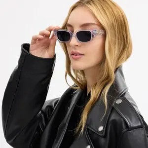 COACH OUTLET Charms Narrow Rectangle Sunglasses