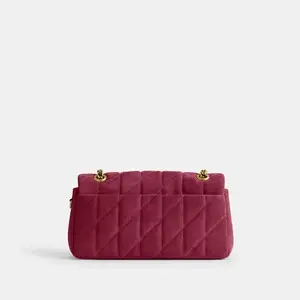 COACH OUTLET Tabby Shoulder Bag 26 With Quilting - Brass/dark Fuchsia
