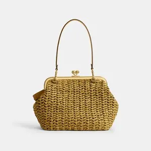 COACH OUTLET Kisslock Frame Bag 27 - Brass/muted Olive