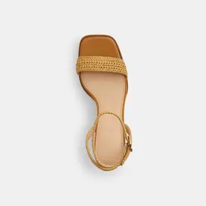 COACH OUTLET Coach Tea Rose Platform Sandal
