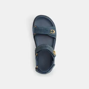 COACH OUTLET Brynn Sandal In Loved Denim