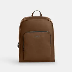 COACH OUTLET Aiden Backpack Silver/chestnut