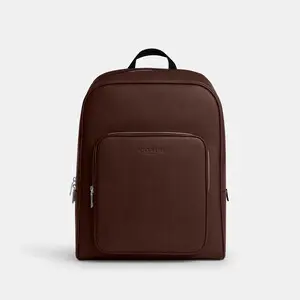 COACH OUTLET Aiden Backpack In Crossgrain Leather - Silver/maple