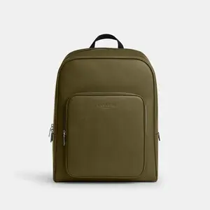 COACH OUTLET Aiden Backpack Silver/olive