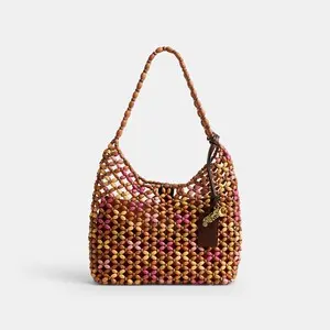 COACH OUTLET Brooklyn Shoulder Bag 28 With Wooden Beading