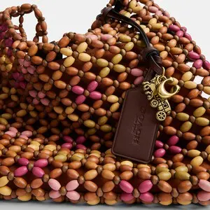 COACH OUTLET Brooklyn Shoulder Bag 28 With Wooden Beading