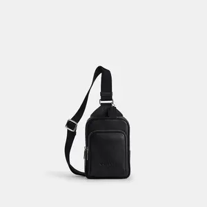 COACH OUTLET Racer Sling Pack - Silver/black