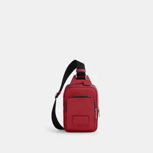 COACH OUTLET Racer Sling Pack Silver/true Red