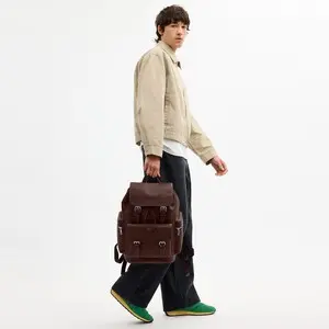 COACH OUTLET Sprint Backpack - Silver/maple