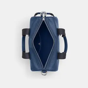 COACH OUTLET Explorer Duffle Bag 28 - Silver/deep Blue