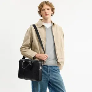 COACH OUTLET Austin Brief In Signature Leather