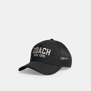 COACH OUTLET Coach Trucker Hat - Black