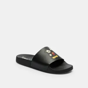 COACH OUTLET Disney X Coach Udele Sport Slide With Mickey Mouse Graphic