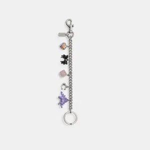 COACH OUTLET Motif Chain Bag Charm - Silver