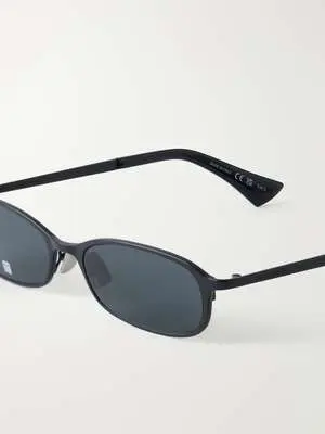 Saint Laurent Round-frame Metal Sunglasses