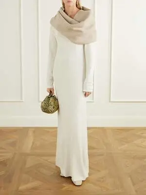 RUOHAN Aelin Silk-chenille Maxi Dress
