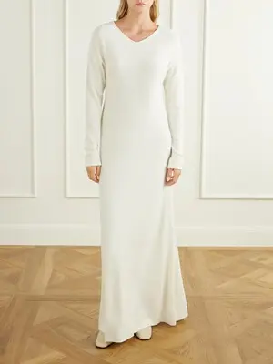 RUOHAN Aelin Silk-chenille Maxi Dress