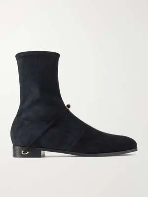 Jennifer Chamandi Carlo 20 Suede Ankle Boots