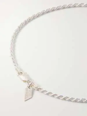 LOREN STEWART Twisted Sterling Anklet