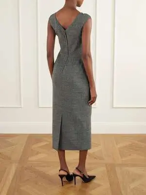 Dolce & Gabbana Stretch-wool Midi Dress