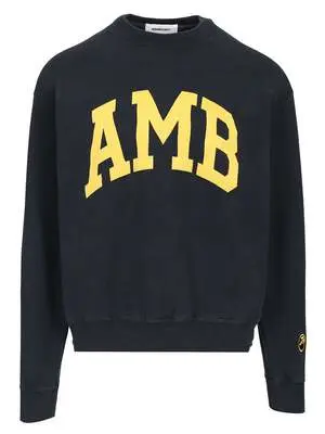 AMBUSH Crewneck Cotton Sweatshirt - Blue