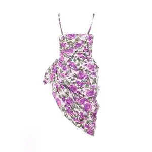 Chloé Bustier Midi Wallet Floral Dress
