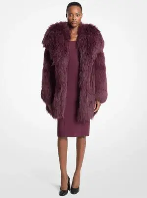 Michael Kors Shearling Peacoat