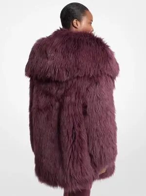 Michael Kors Shearling Peacoat