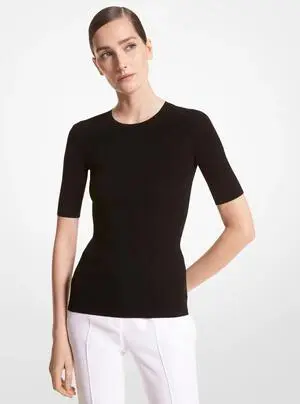Michael Kors Ribbed T-shirts For Women