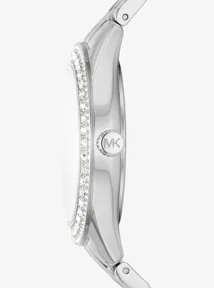 Michael Kors Harlowe Pavé -tone Watch