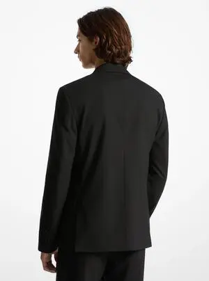 Michael Kors Stretch Tech Tailored Blazer In Size By
