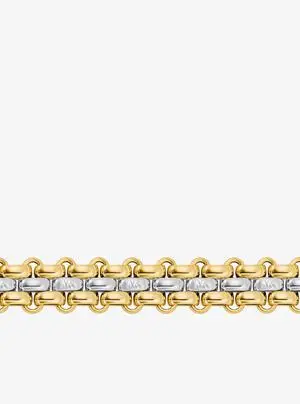 Michael Kors Two-tone 3-link Bracelet In By