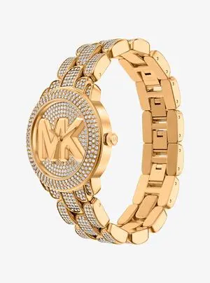 Michael Kors Pavé Phoebe -tone Watch In By