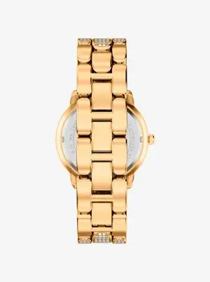 Michael Kors Pavé Phoebe -tone Watch In By