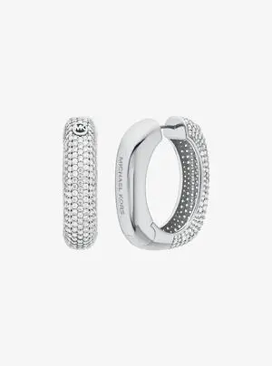 Michael Kors Pavé Square Hoop Earrings In By