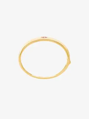 Michael Kors Oval Stone Bangle In By