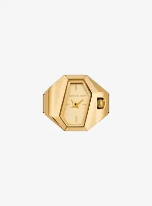 Michael Kors Suri -tone Ring Watch In By - Gold