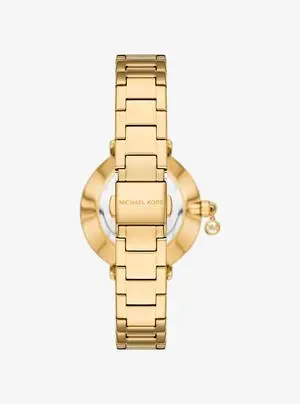 Michael Kors Mini Pyper Pavé -tone Watch In By