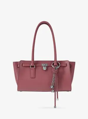 Michael Kors Silver-tone And Speckled Cord Bag Charm - Red