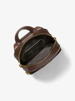Michael Kors Hudson Burnished Leather Sling Bag