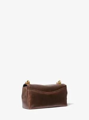 Michael Kors Bryant Small Leather Convertible Shoulder Bag