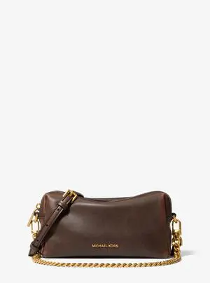 Michael Kors Bryant Small Leather Convertible Crossbody Bag