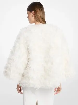 Michael Kors Mohair Blend Jacket