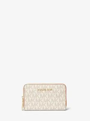 Michael Kors Small Logo Wallet In By - Pink