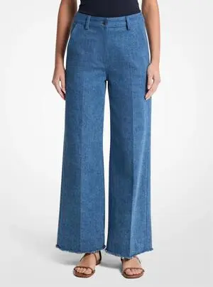 Michael Kors Frayed Jeans For Women