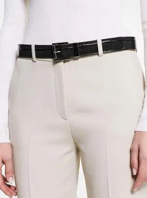 Michael Kors Leather Waist Belt