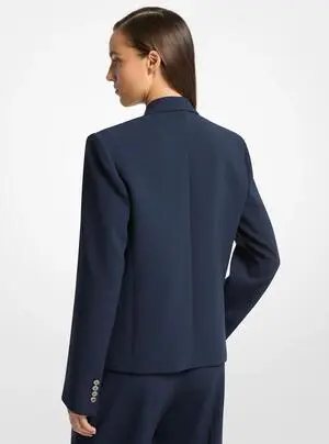 Michael Kors Double-breasted Wool Serge Admiral Blazer