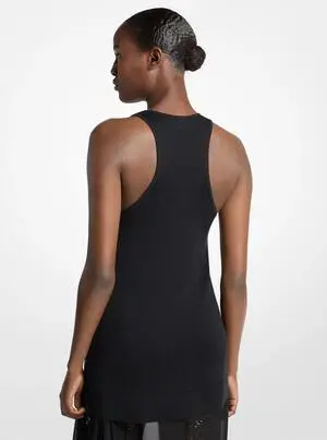 Michael Kors Wool Blend Tank Top In Size By