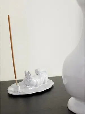 ASTIER DE VILLATTE Squirrel Porcelain Incense Holder